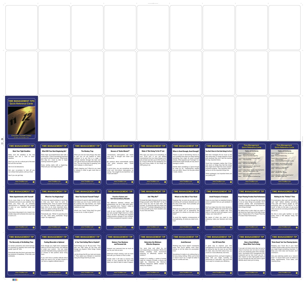 Mem-CardsBackFinalApprovalProof | Time Management Made Easy